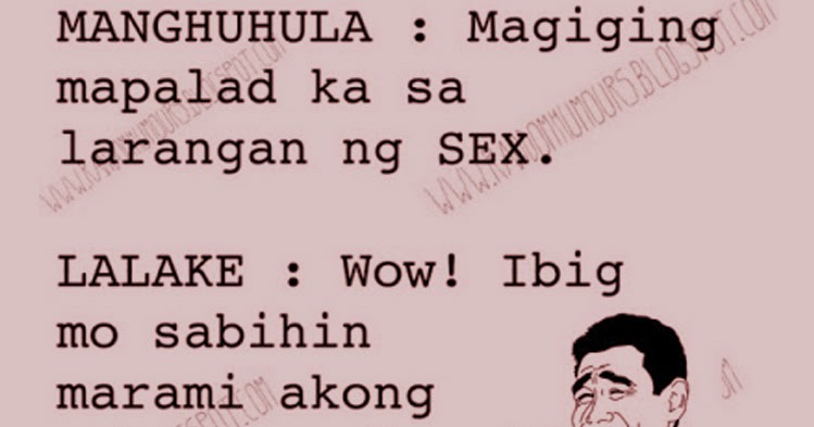 Random Humours: Ang hula ng Manghuhula