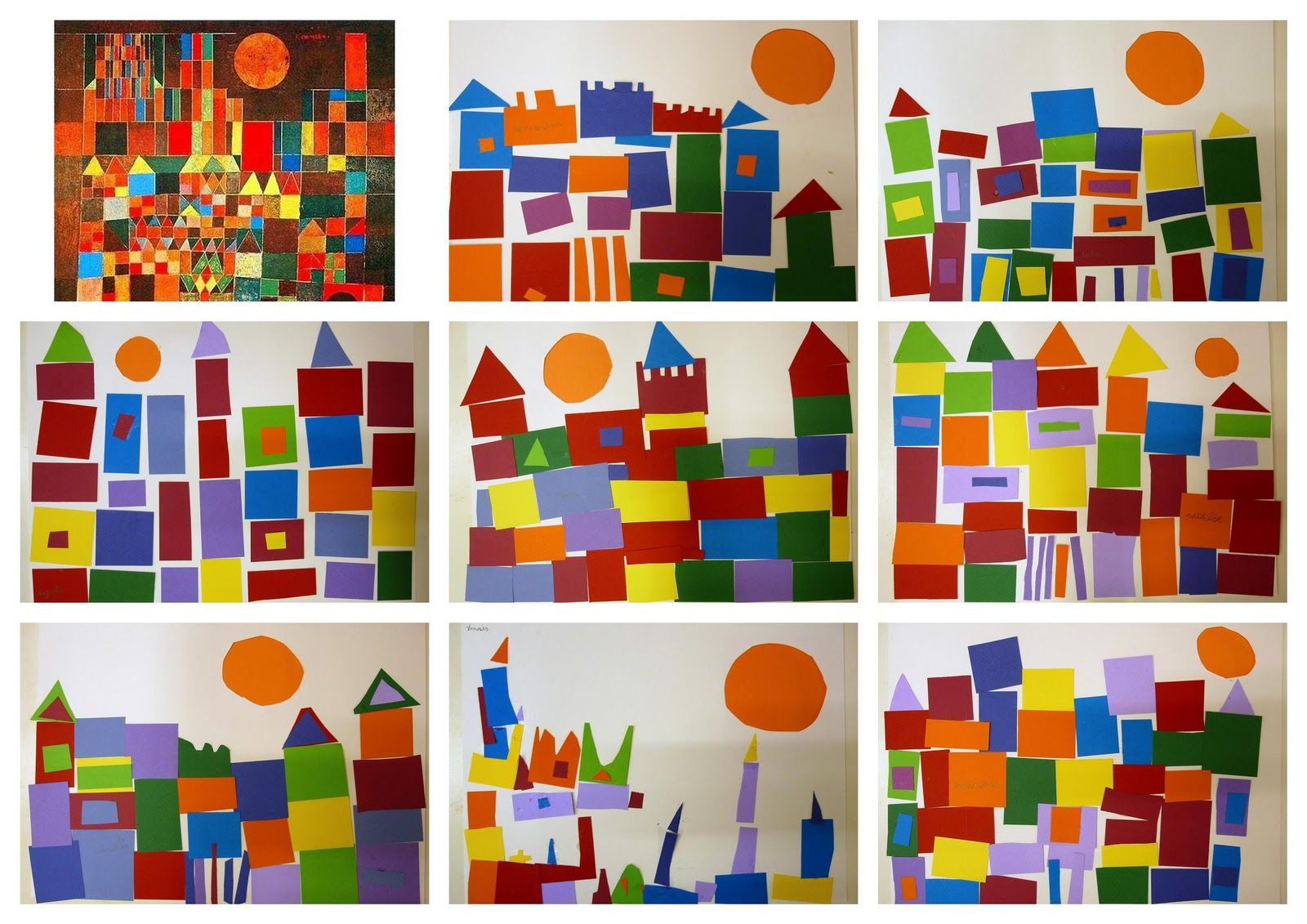 Imagine and design: B3. DIBUJO GEOMÉTRICO: Creación de un collage