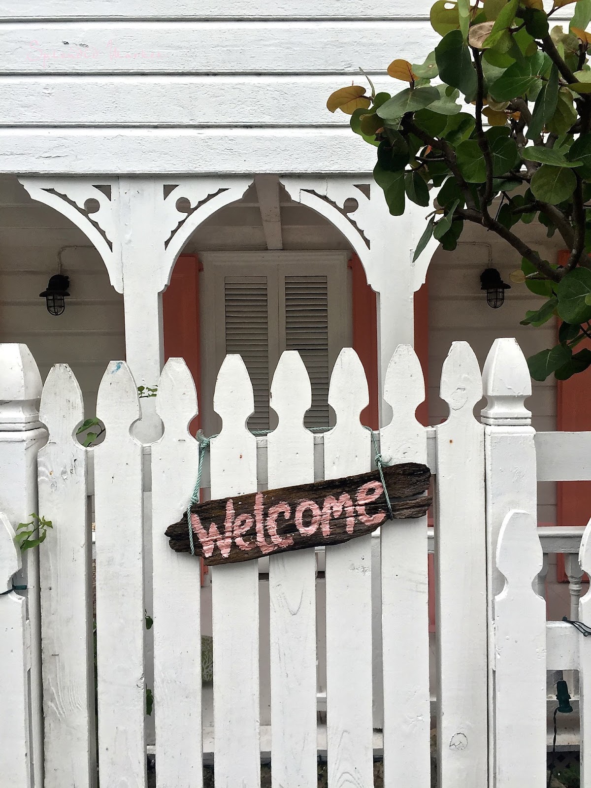 Charming fences, Harbour Island, The Bahamas….