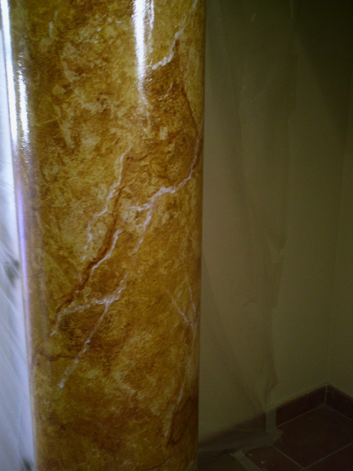 Los trabajos de Ana: Marmoleado