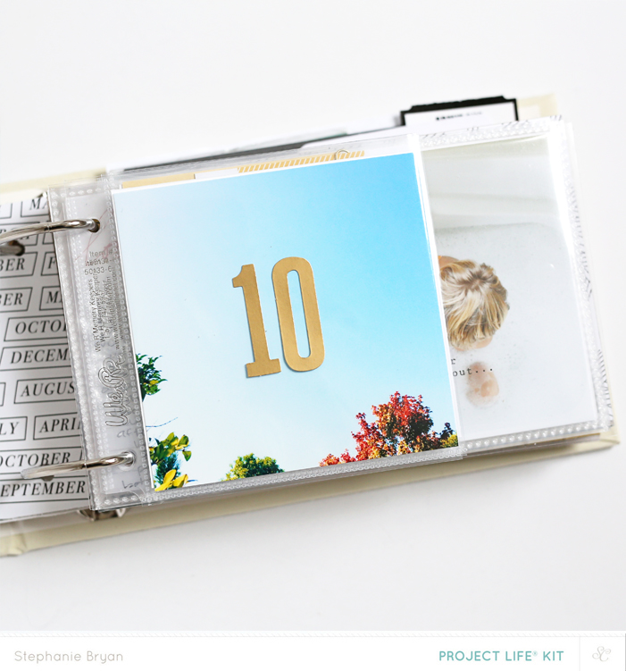 Stephanie Makes: October Project Life Album - Part I