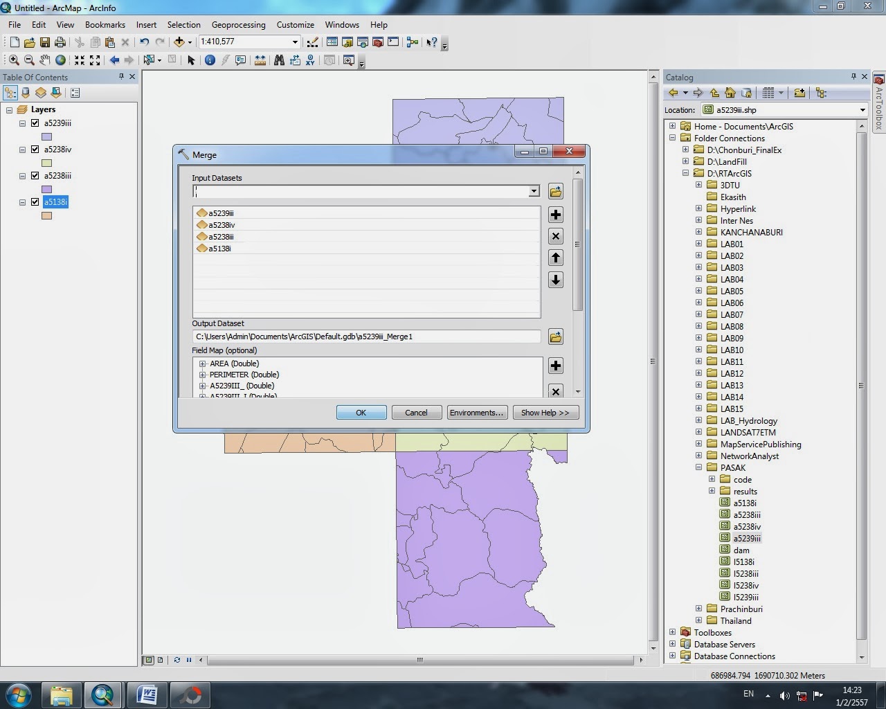 GIS [Geographic Information System]: การวิเคราะห์แบบจำลองเวคเตอร์ ...