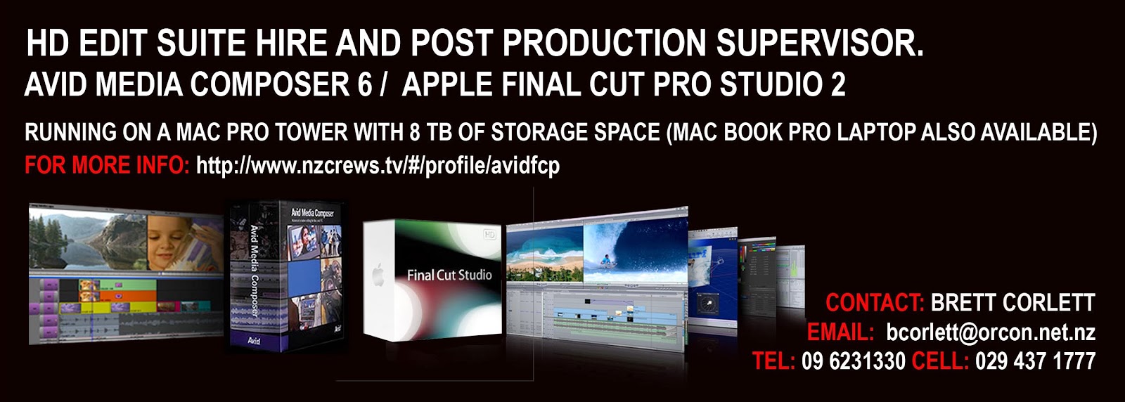 BRETT CORLETT DIGITAL VIDEO