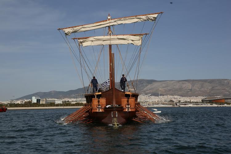 Olympias: The birth of a 2,500 years old ancient Greek trireme ...