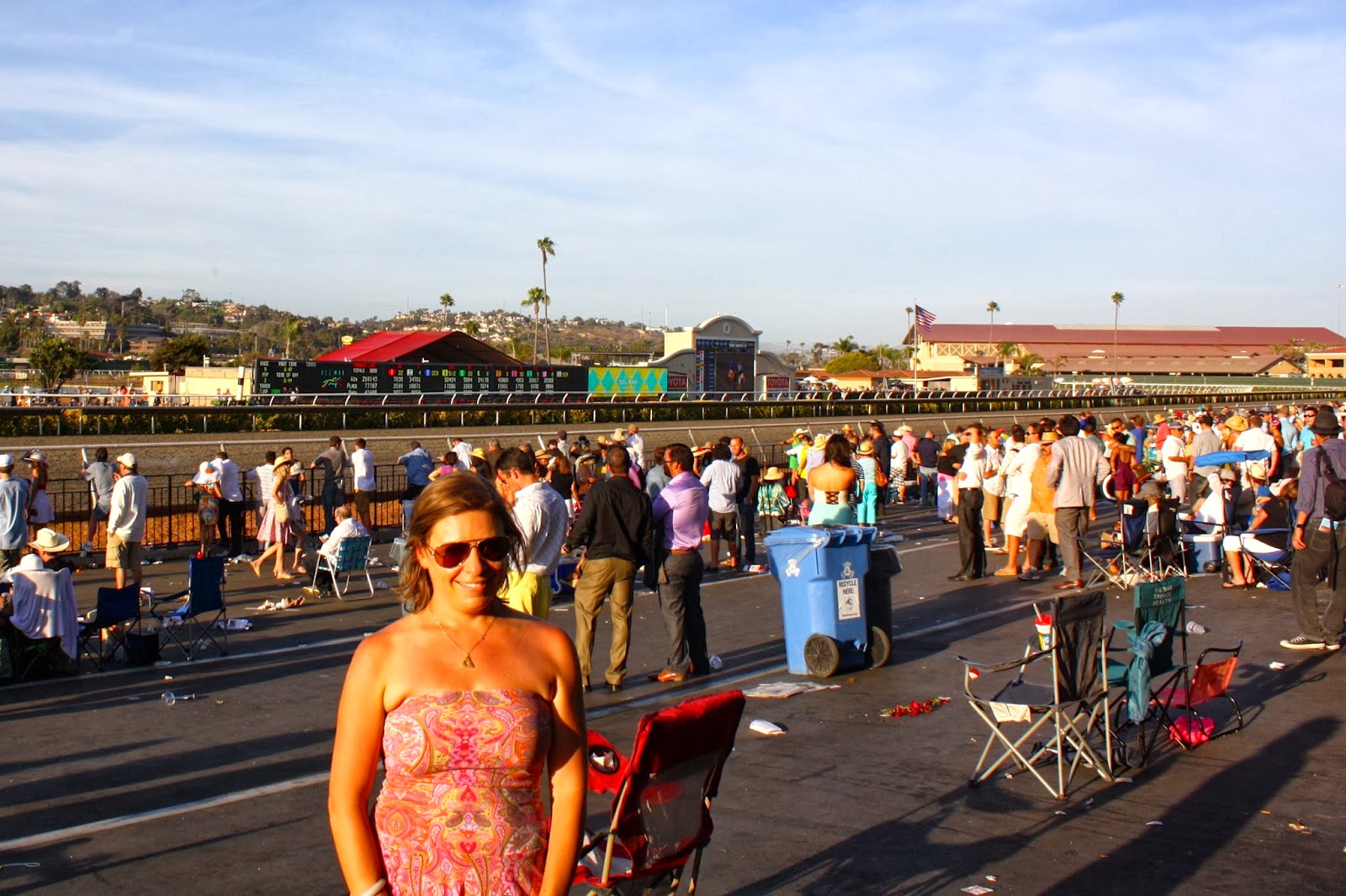 To California...and Beyond?: Opening Day at Del Mar Racetrack
