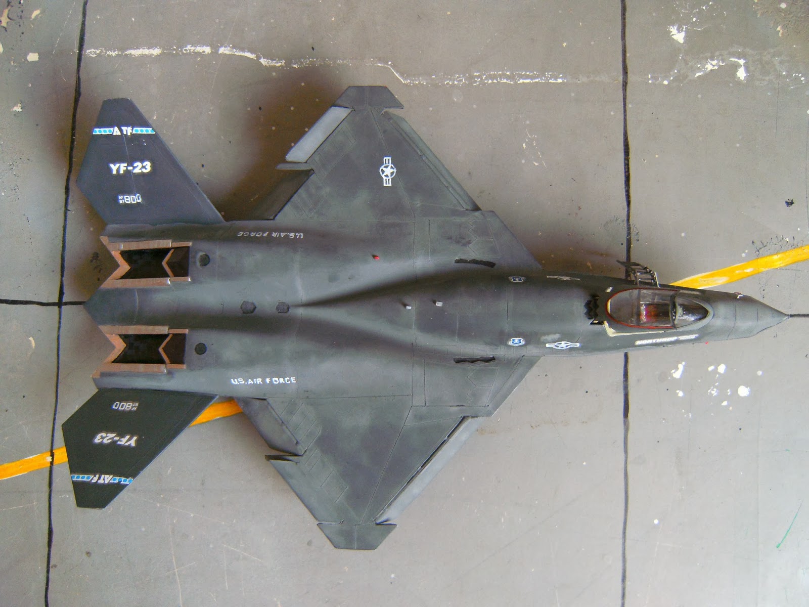 Happyscale-Modellbau: Northrop ATF-23 Black Widow II - Revell 1/72