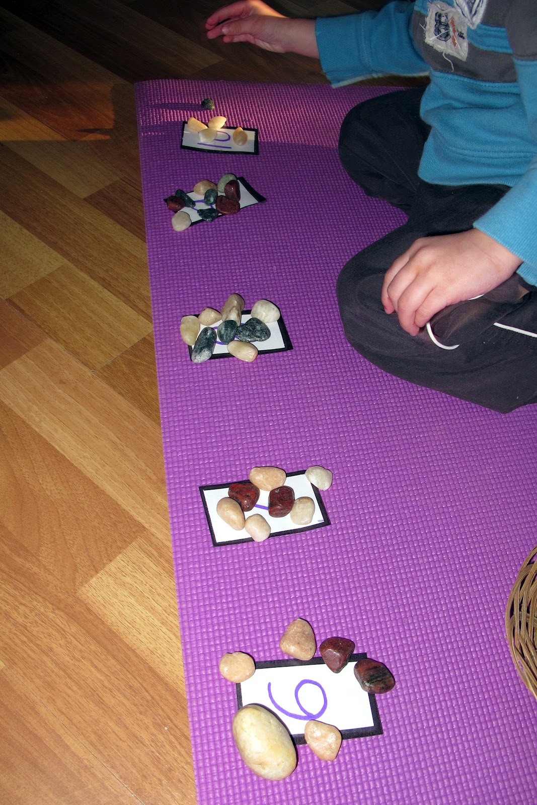 Peaceful Parenting: First Time with Cards and Counters