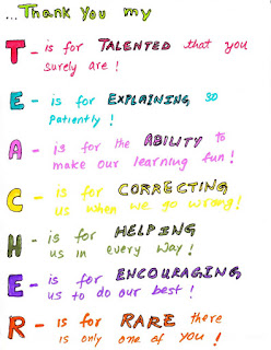 Tops Slogan For The Teacher Day