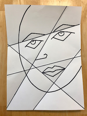 Kathy's Art Project Ideas: Picasso Portrait Inspired Art Lesson Using ...
