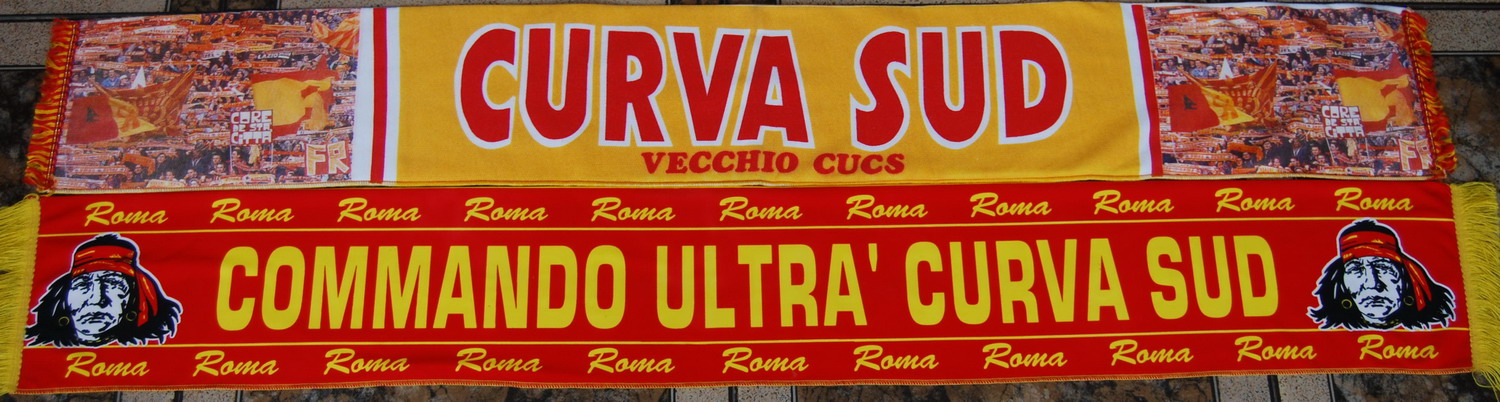 Colección de bufandas de grupos ultras.: Commando Ultra' Curva Sud de ...
