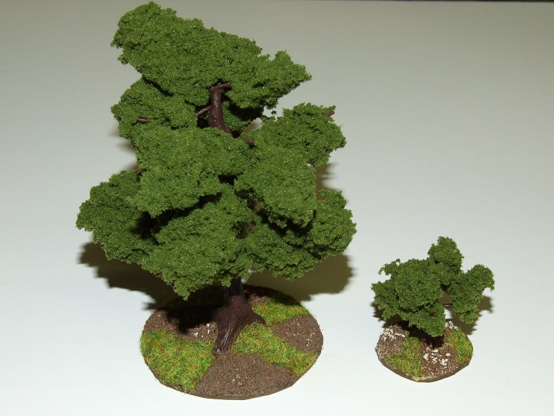 Turbil Miniatures: Scratch built DIY Trees 10mm Scale