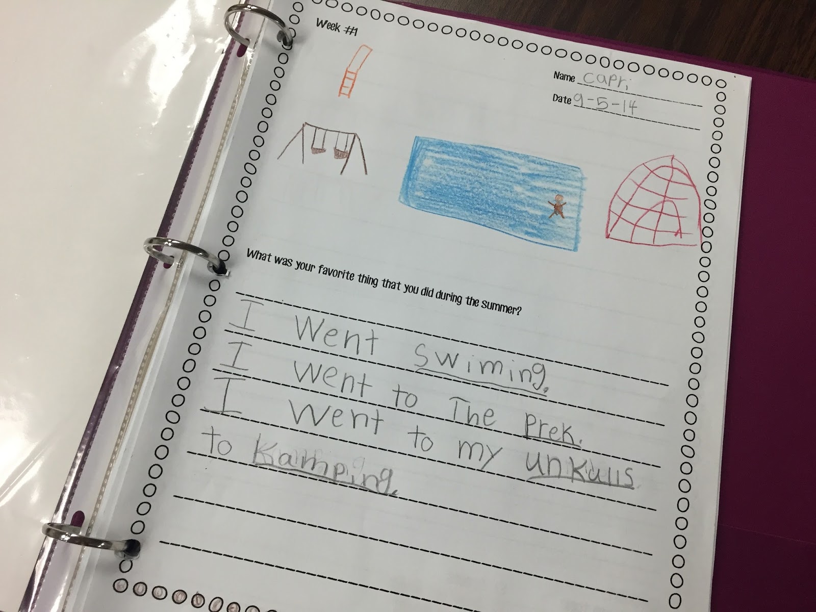 Firstie Favorites: A Year in Review: Writing Portfolios