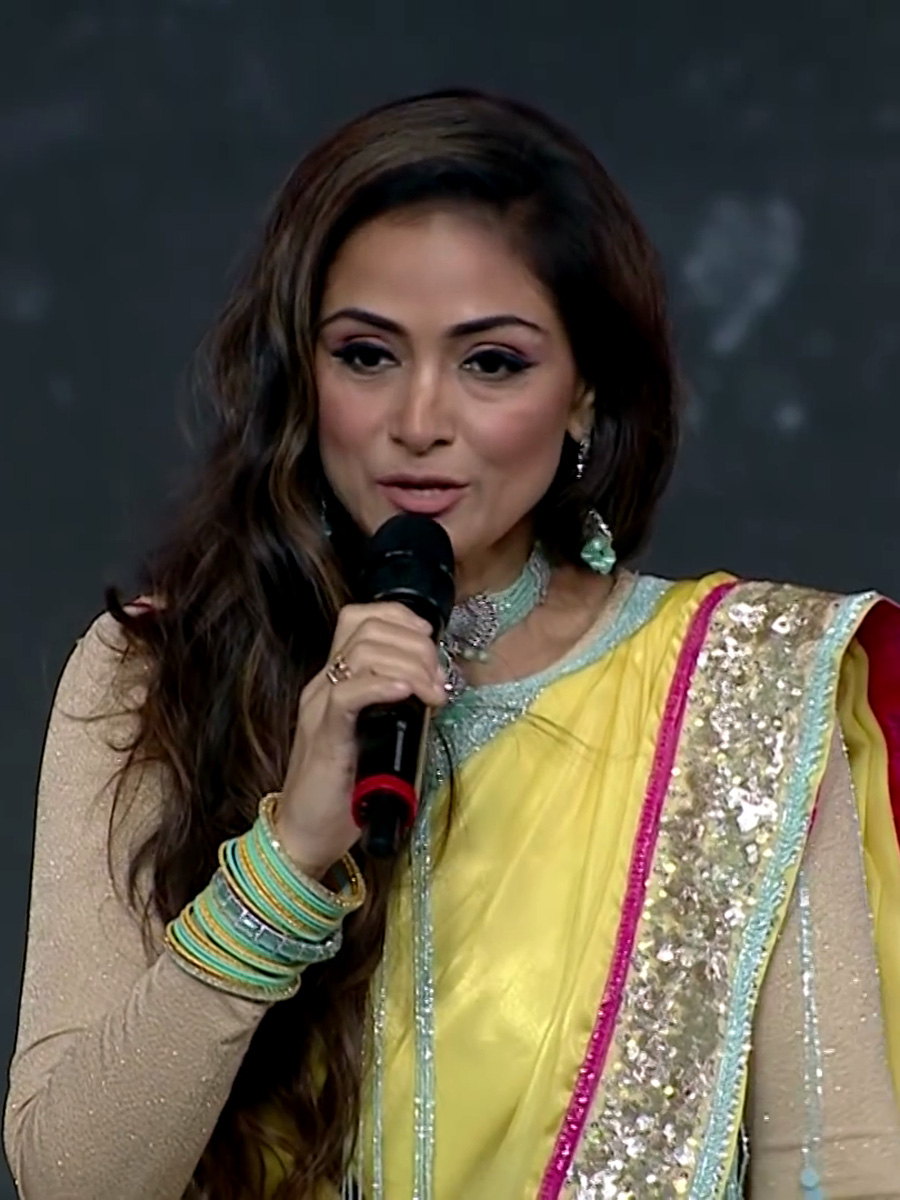 Actress Simran beautiful stills at master audio launch