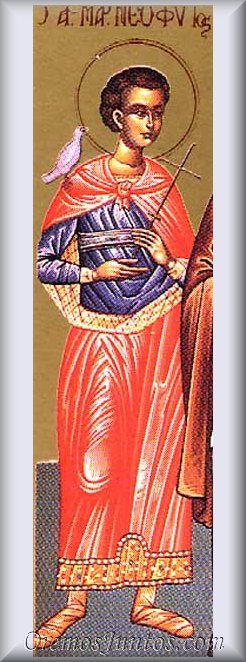 Vidas Santas: San Neófito de Nicea, Mártir