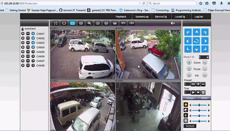 panduan lengkap cara konfigurasi camera cctv via web browser