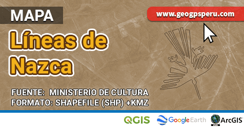 GEO GPS PERÚ: MAPA DE LAS LINEAS DE NAZCA - MINISTERIO DE CULTURA ...