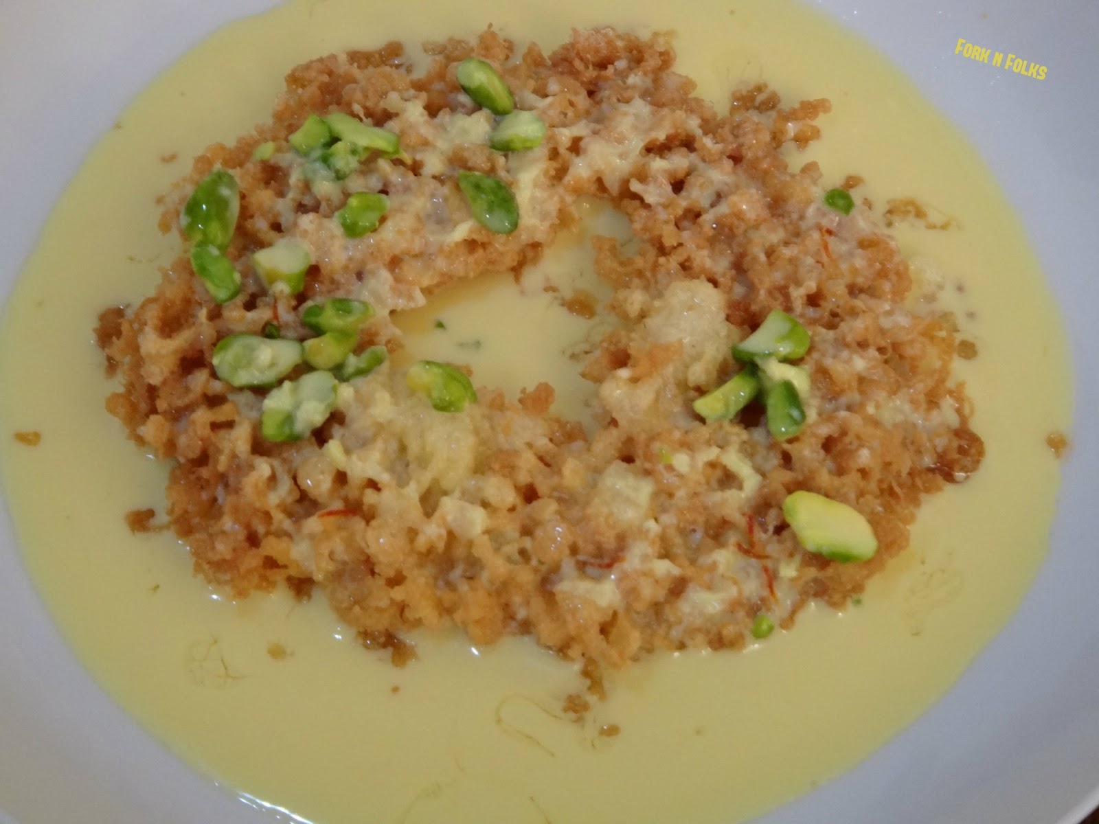 Fork n Folks: Rajasthani Mini Ghevar With Rabdi - SNC 4