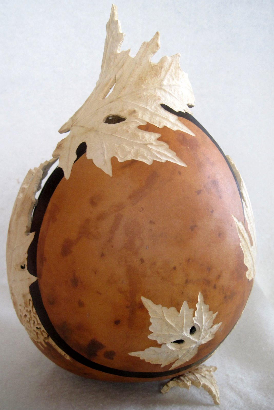 Gourd Lamps by Joanna: Carved Gourds