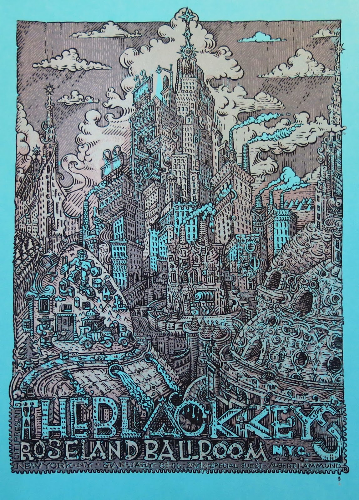INSIDE THE ROCK POSTER FRAME BLOG: David Welker Studio Visit By Matthew ...