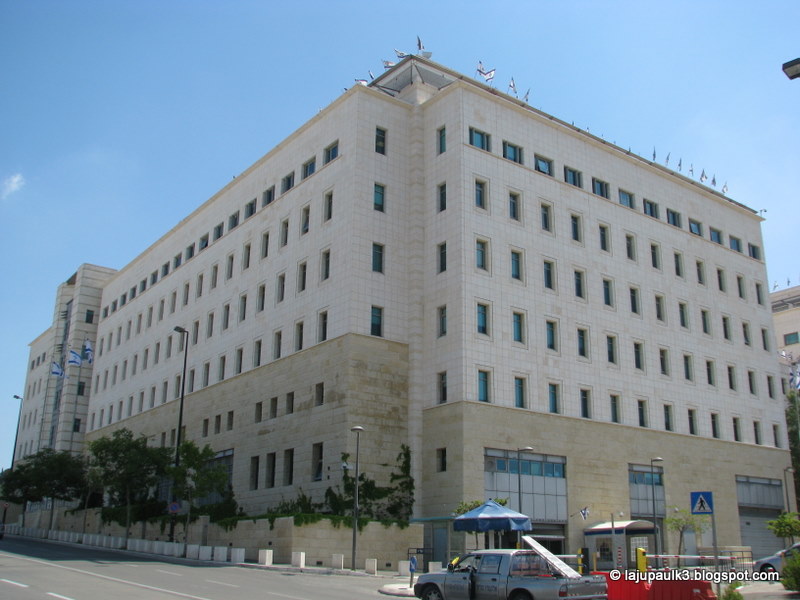 THROUGH THE LAND OF ISRAEL III: Israeli Prime Minister's Office, Jerusalem.