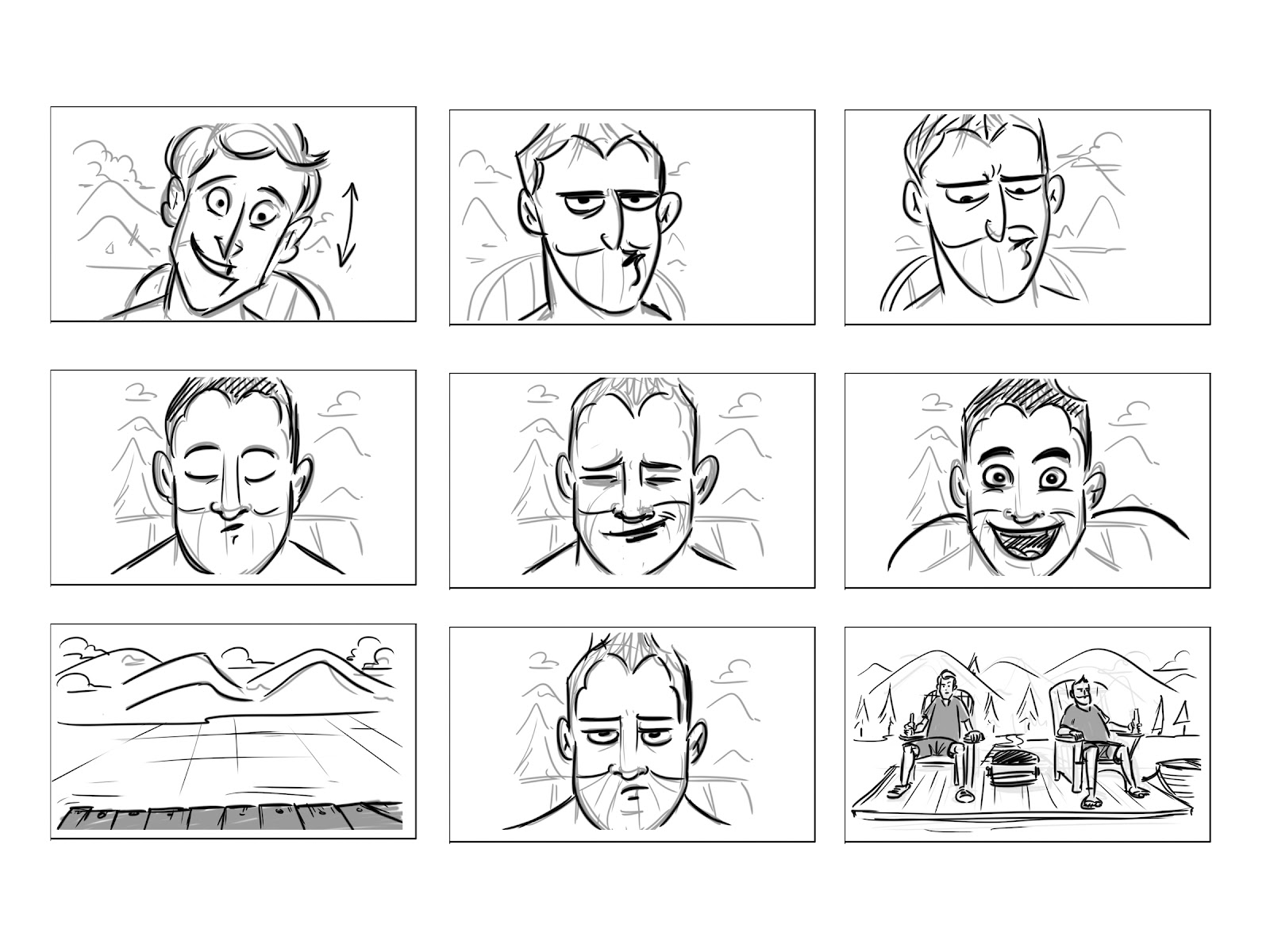 IAN MILNE ANIMATION ILLUSTRATION: VFX/ Live Action Commercial Storyboard