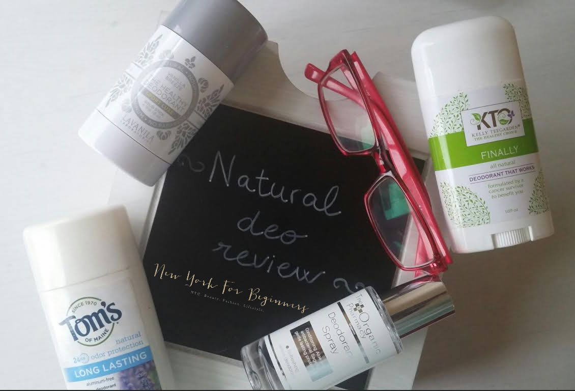 Review: Natural and Effective Deodorants - New York For Beginners