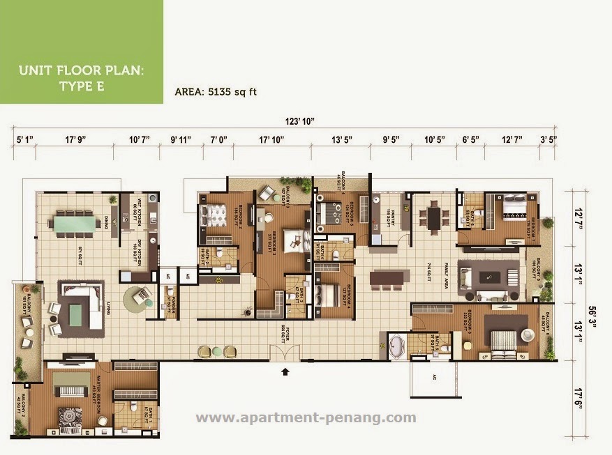 Olive Tree Residences Penang Property | Penang.MalaysiaCondo.com