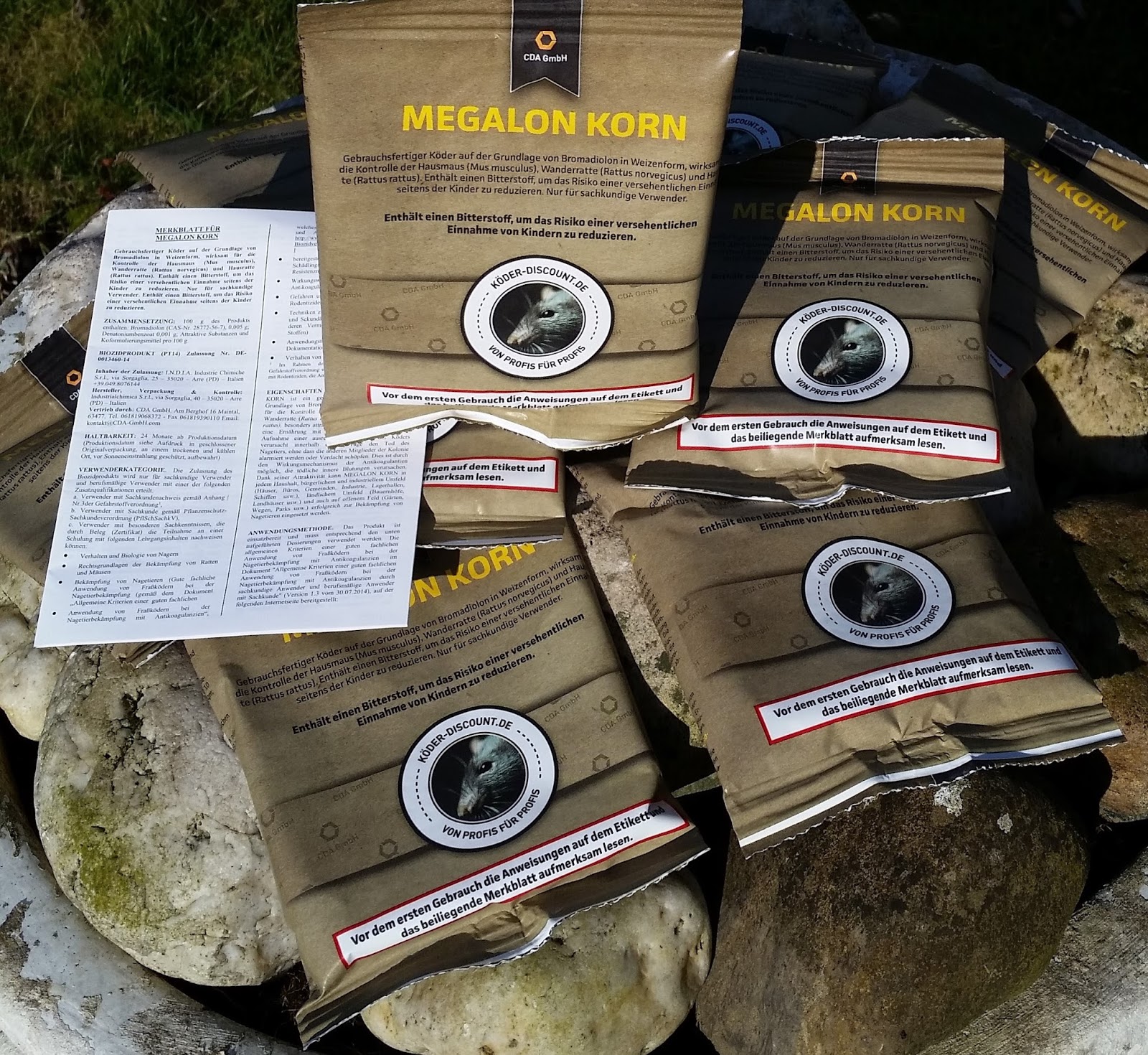 FRESHWORLD : Bromadiolon Ratten-/Mäuseköder von Köder-Discount