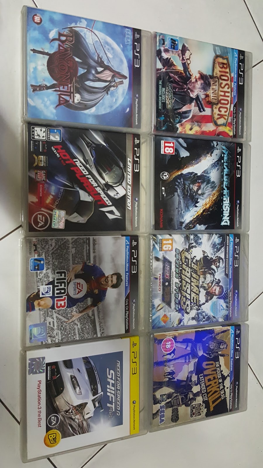 [WTS] PS3 GAMES USED