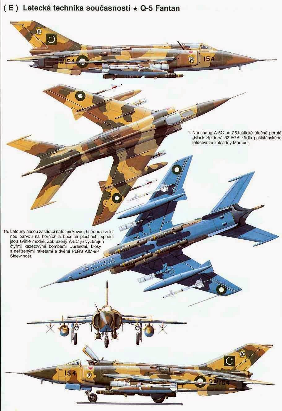 Aviones Caza y Ataque: Nanchang Q-5 Fantan