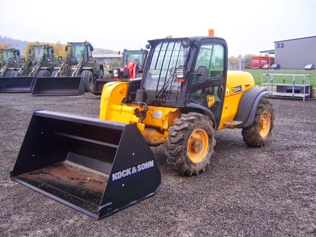 Incarcator telescopic JCB 524-50 cupa furci