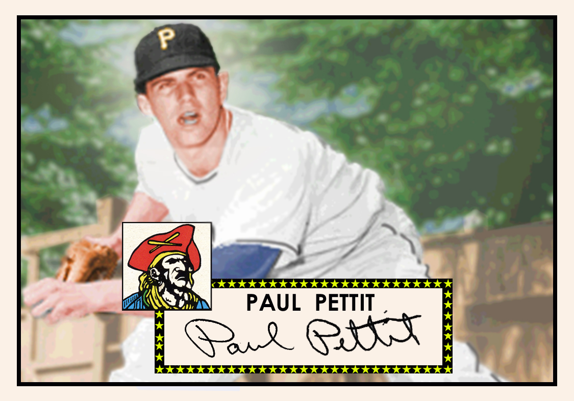 Bob Lemke's Blog: Pirates '50s phenom gets 1952 Topps custom