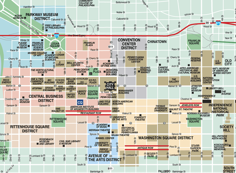 Raquel Ritz Viajes: Mapas de Filadelfia-USA