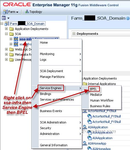 Oracle Soa Suite How To See Bpel Instances In Oracle Soa 11g