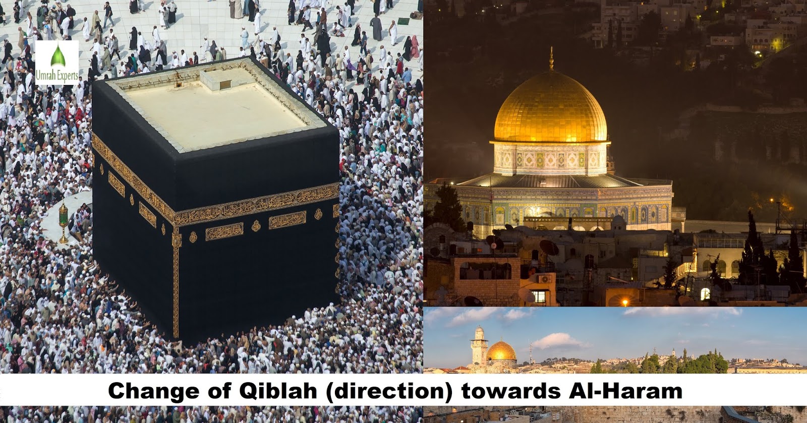 Change of Qiblah (direction) towards Al-Haram