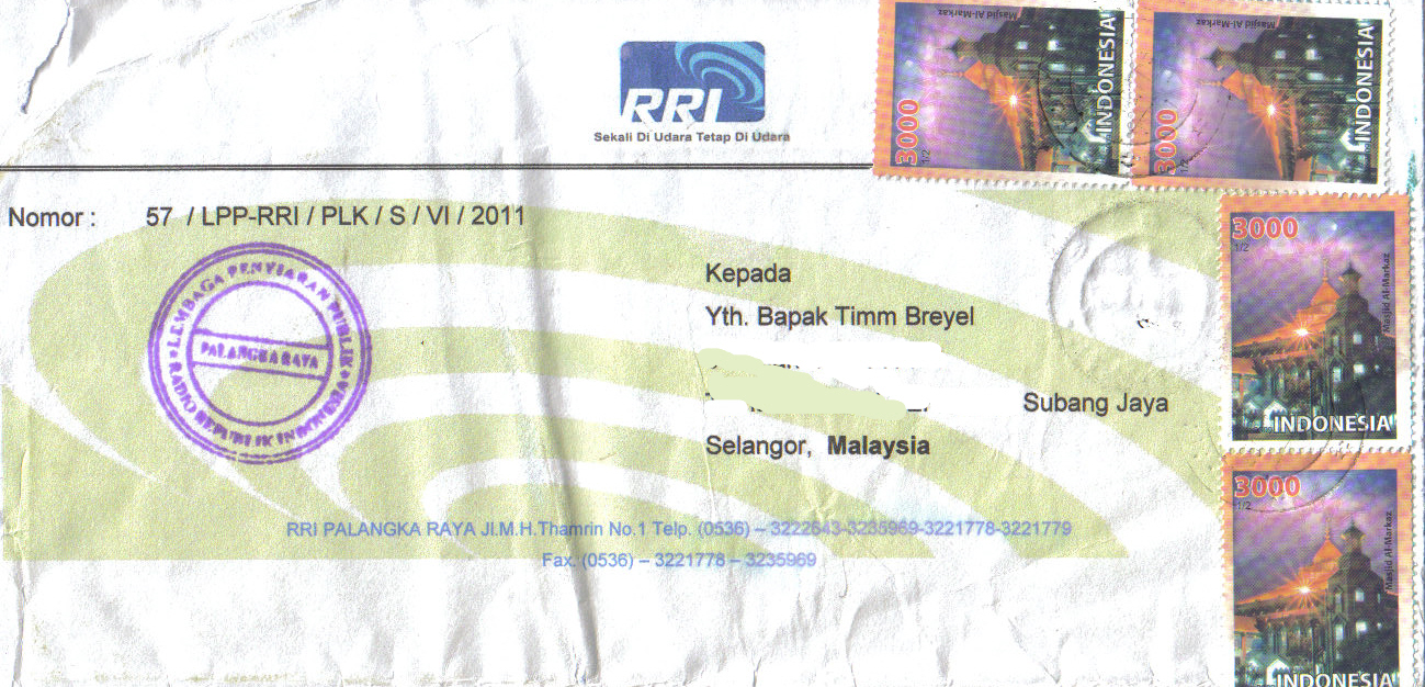 SOUTH EAST ASIA DXING: Radio Republik Indonesia (RRI) Palangka Raya ...