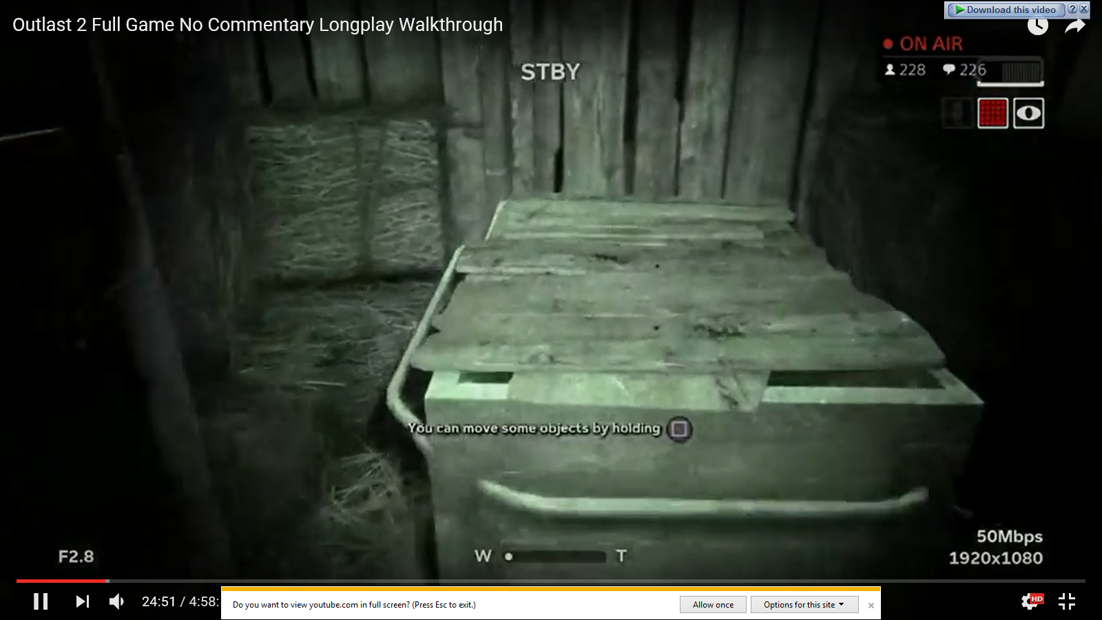 How to escape Marta– First encounter Outlast 2