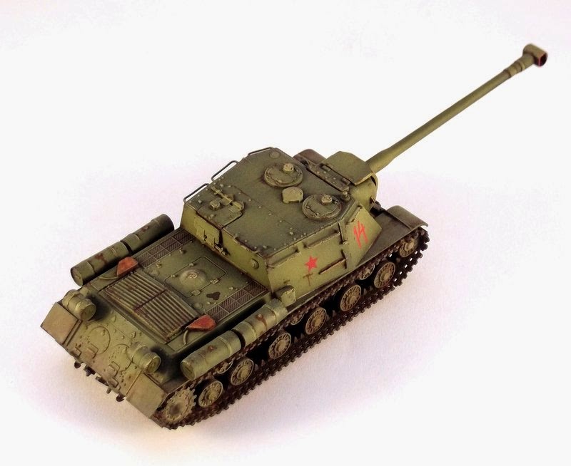 Gulumik Military Models: ISU-130 1/72 PST - GALLERY