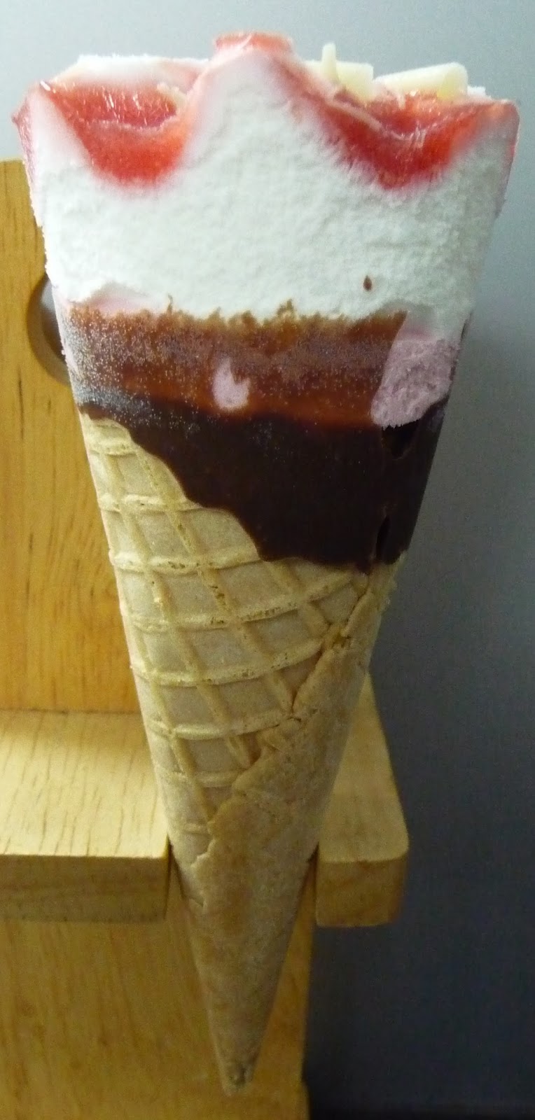 Something to look forward to: Wall's Cornetto: Strawberry