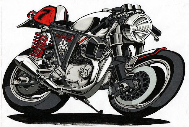 Cafe Racer Comic - RocketGarage - Cafe Racer Magazine