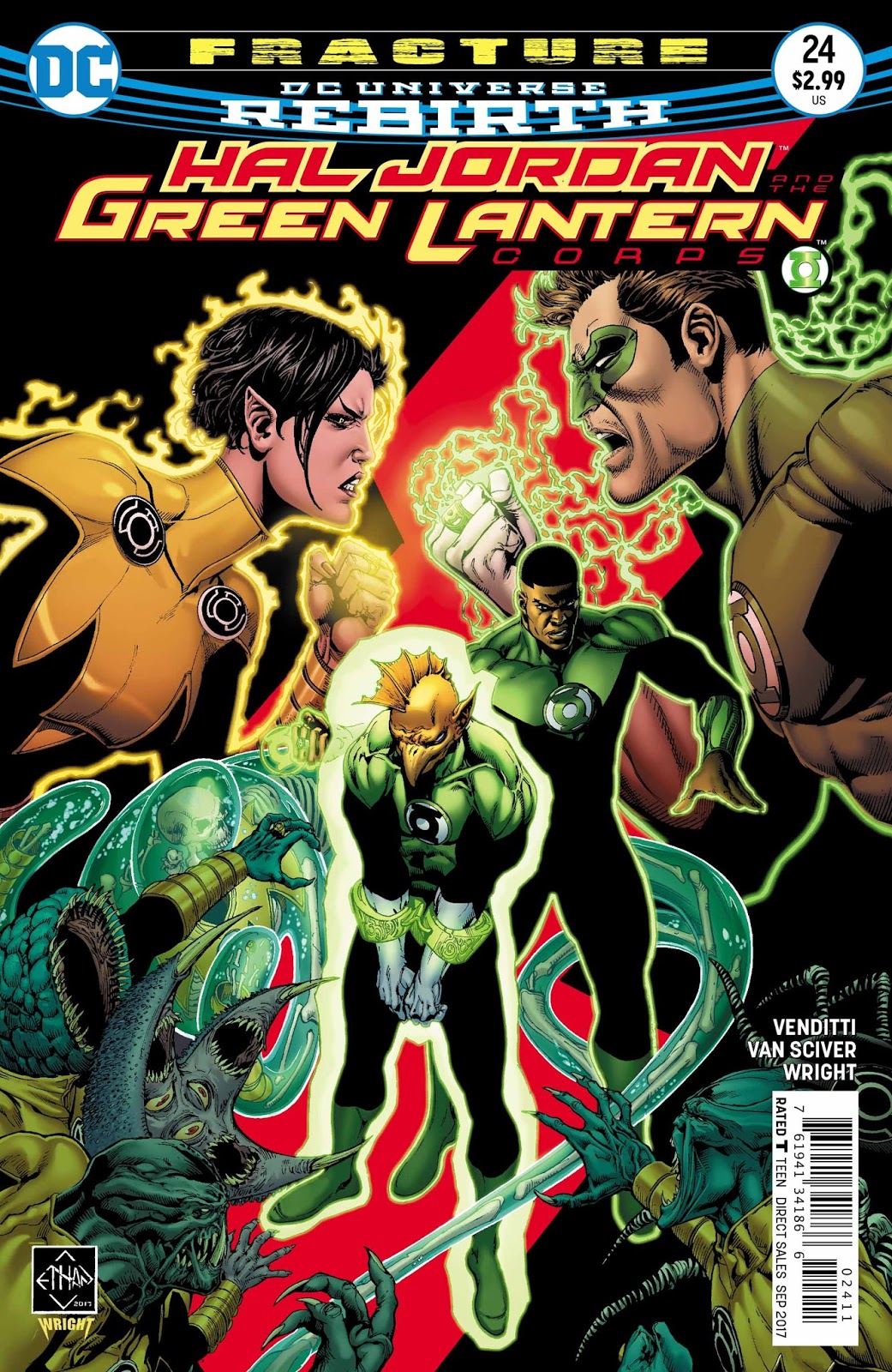 Weird Science DC Comics: Hal Jordan and the Green Lantern Corps #24 ...