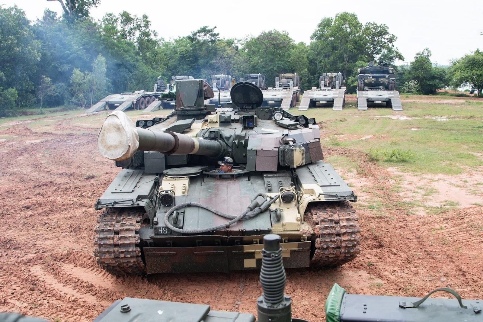 THAIDEFENSE-NEWS: Close Up : Oplot-T ,VT-4 ,M60 A3 (TIFCS) - Royal Thai ...