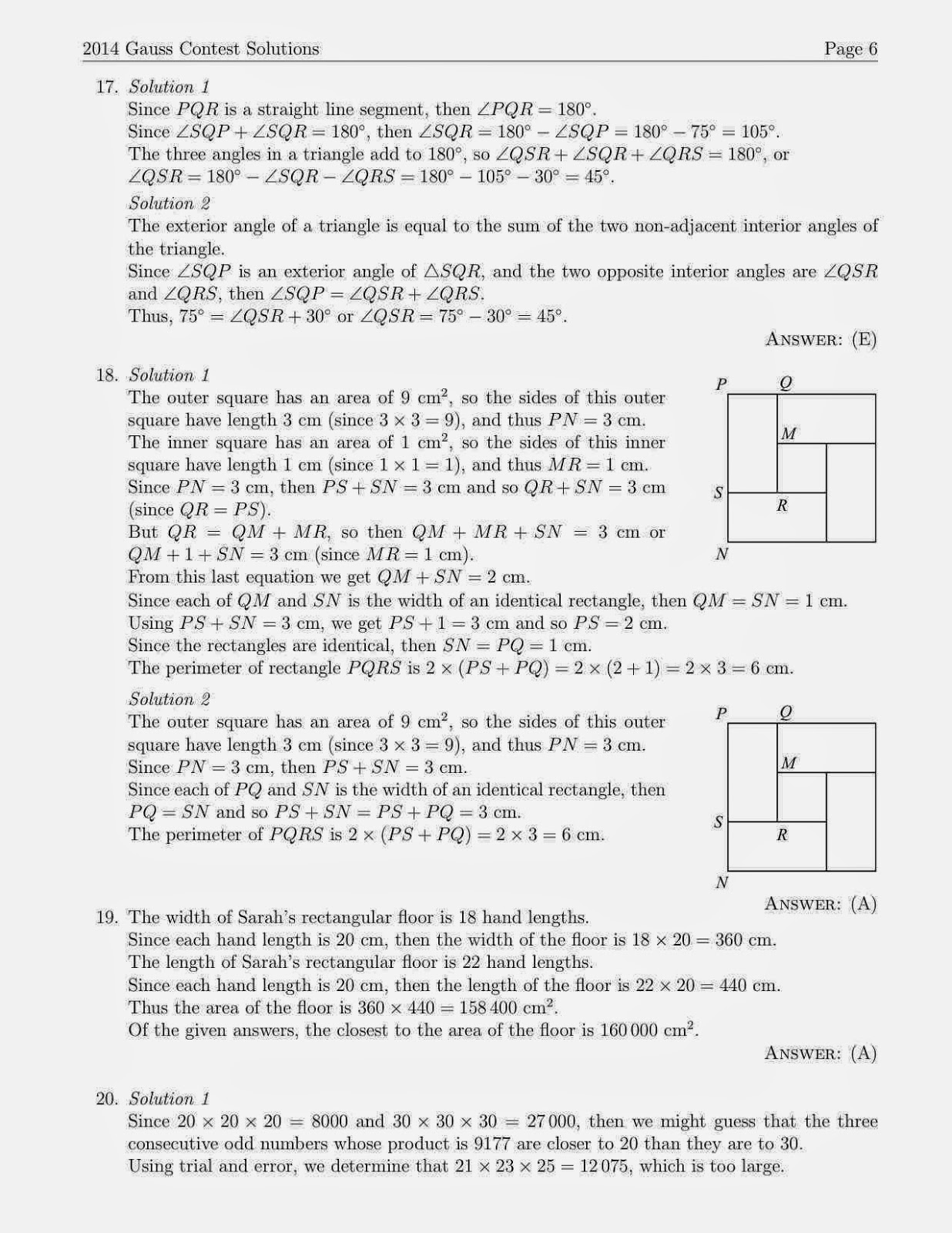 Kwok Homework, CVMS: May 13, 2015