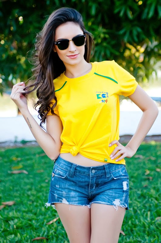 Papo De Amiga Looks E Makes Para Arrasar Na Copa Do Mundo