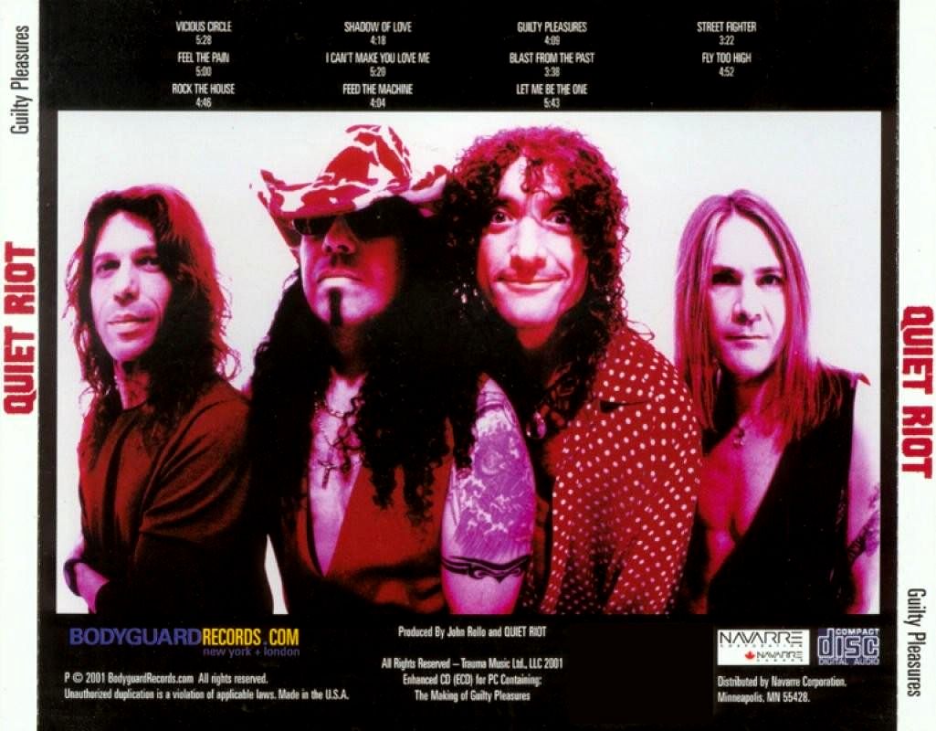 - RETRO 'N' ROCK -: Discography Quiet Riot