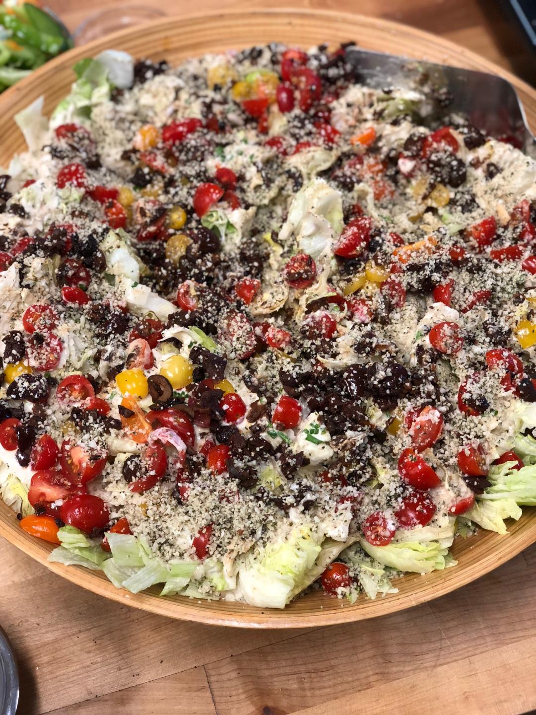 Foodture: Cooking for a Healthy Future: Saladmaster Salad Cake