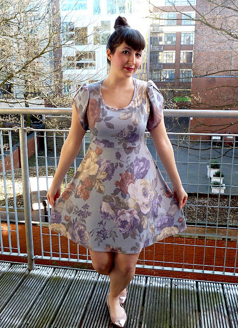 Dixie DIY Ballet Dress in chintzy floral - A Stitching Odyssey