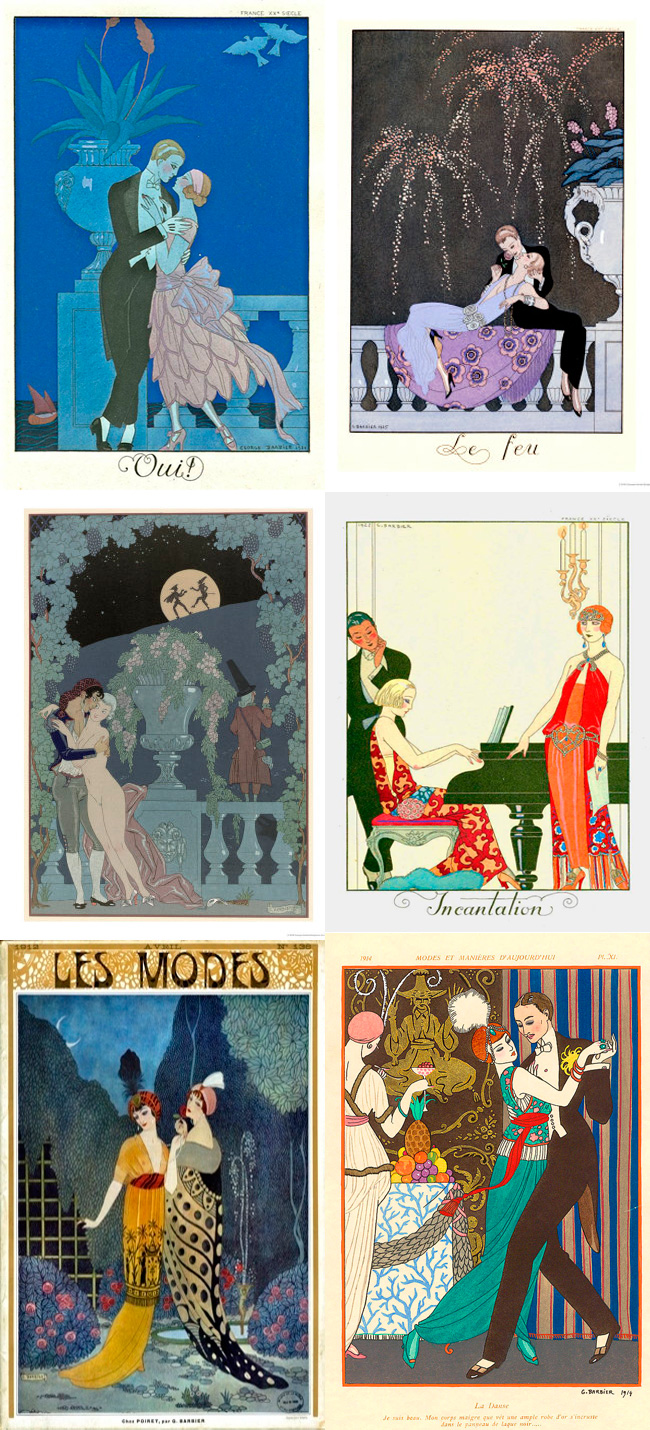 posestyle> favorites illustartors: Georges Barbier