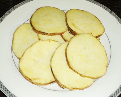 Baked spicy sweet potato - Baked genasu - Kananga recipe - Vidya's Recipes