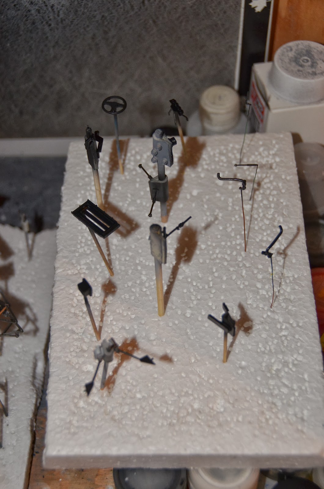 Sergey's Modeling Blog: Small parts painting for F1-GTR